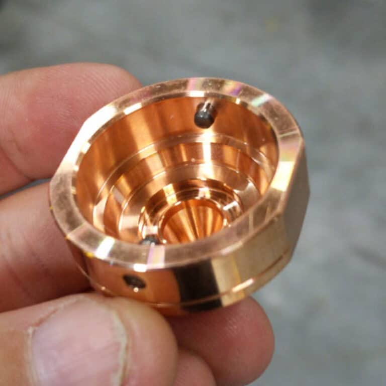 EX Outer Nozzle 4.0 For MITSUBISHI® Laser Machine Cutting Thick Material